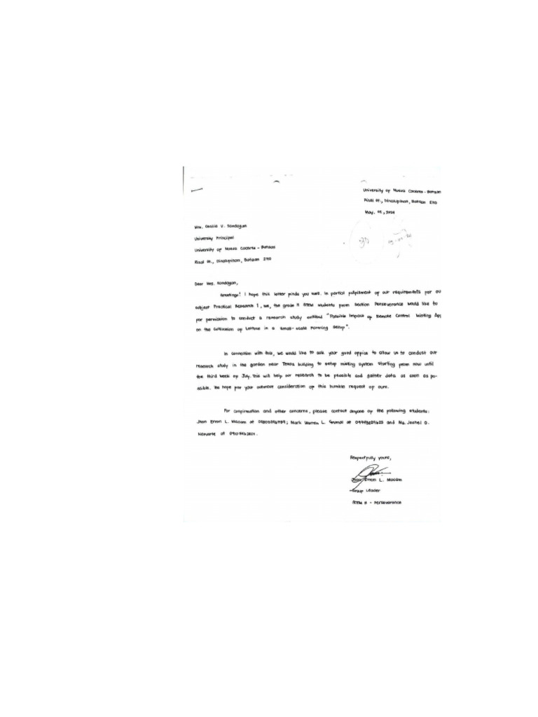 Business Letter | PDF