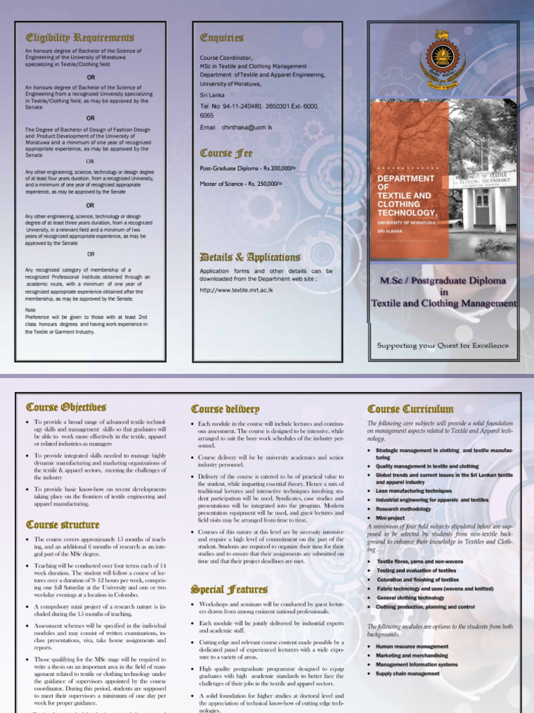 Brochure Msc 0 | PDF