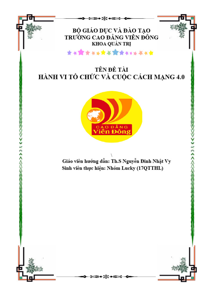 Hành VI T CH C | PDF