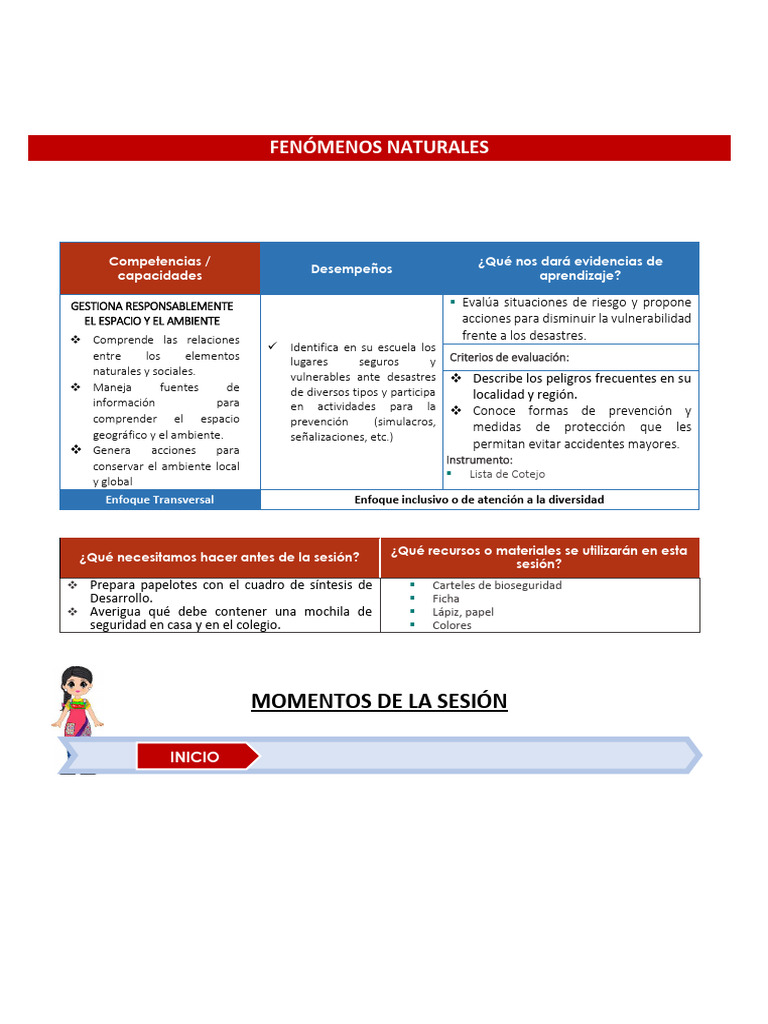 Fenómenos Naturales y Prevención Escolar | PDF | Tsunami | Riesgo