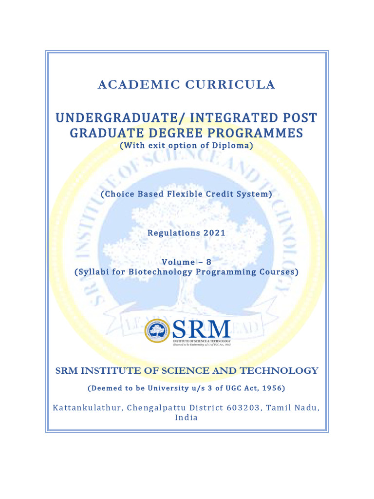Biotechnology Syllabus 2021 | PDF | Thermal Conduction | Diffusion