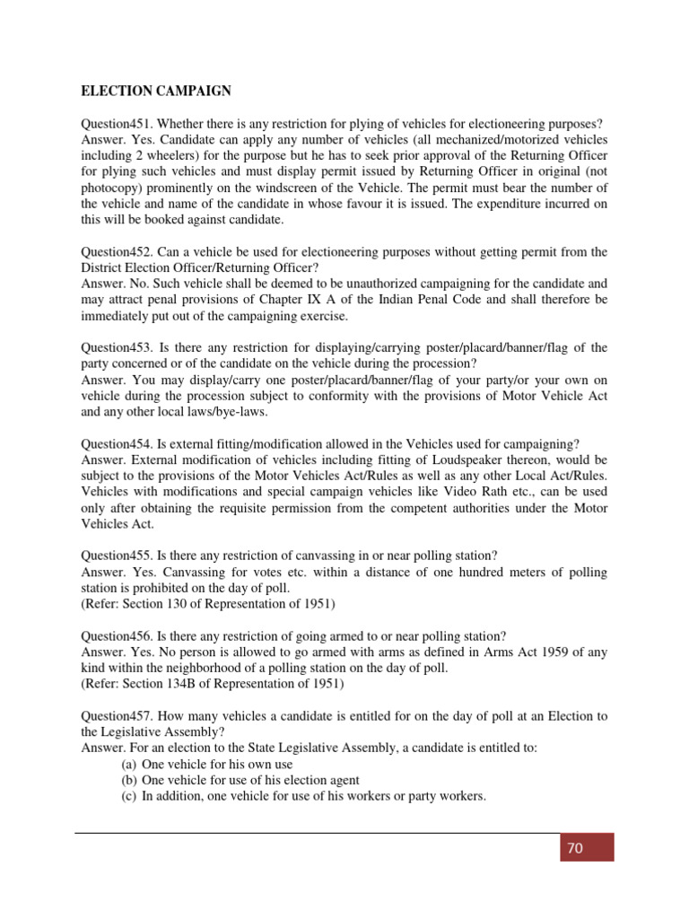 Election-Campaign | PDF | Elections | Government