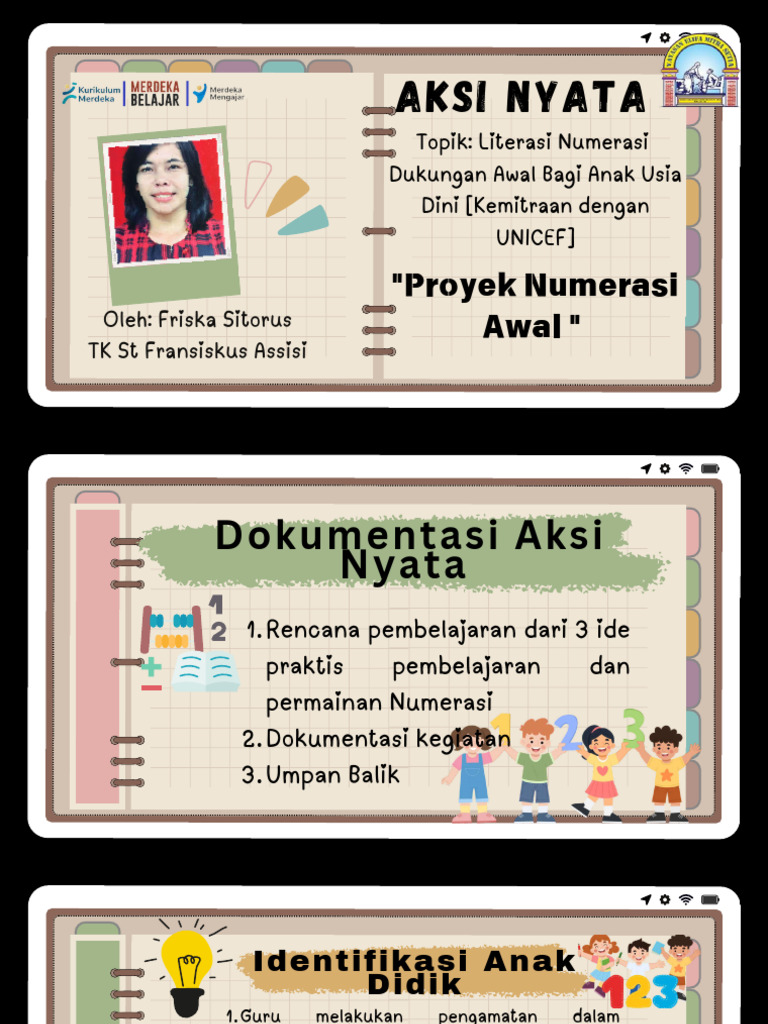 Proyek Literasi dan Numerasi PAUD | PDF