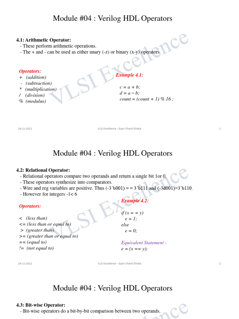 Module #04 - Operators | PDF | Mathematics | Computer Programming Module #04 - Operators | PDF | Mathematics | Computer Programming