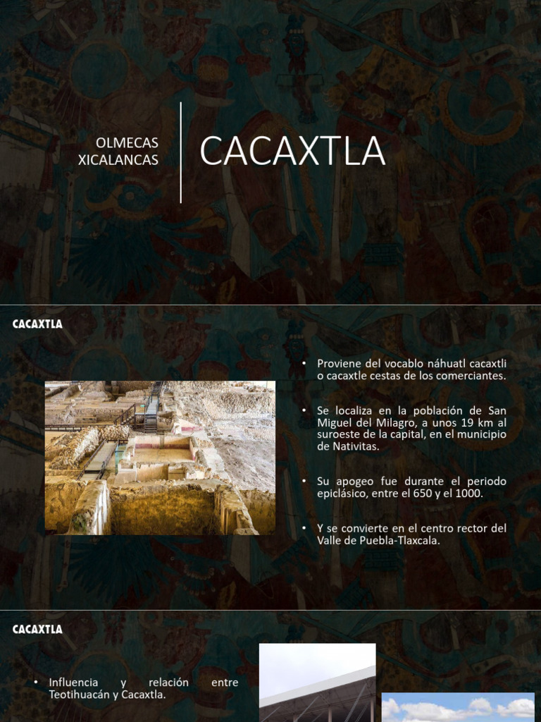 CACAXTLA | PDF | Mesoamérica | Cultura de las Americas