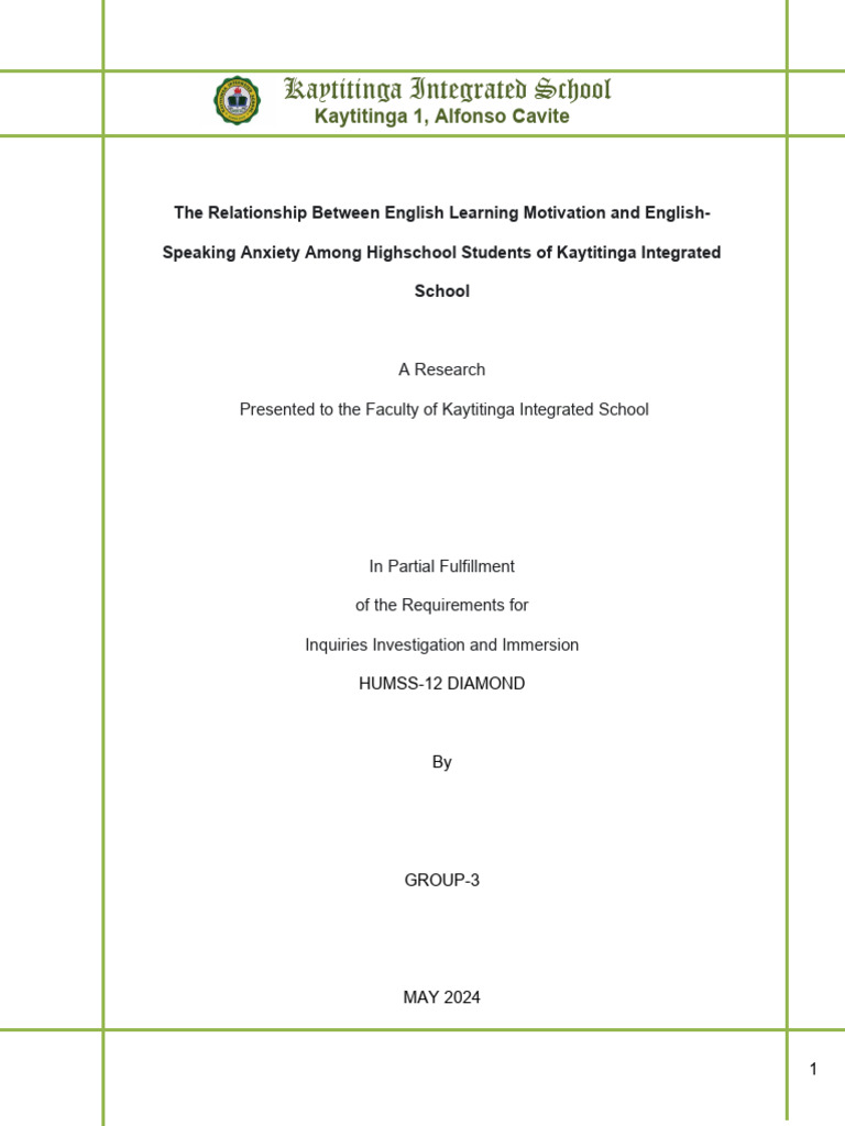 Chapt 1 5 | PDF | Motivation | Motivational