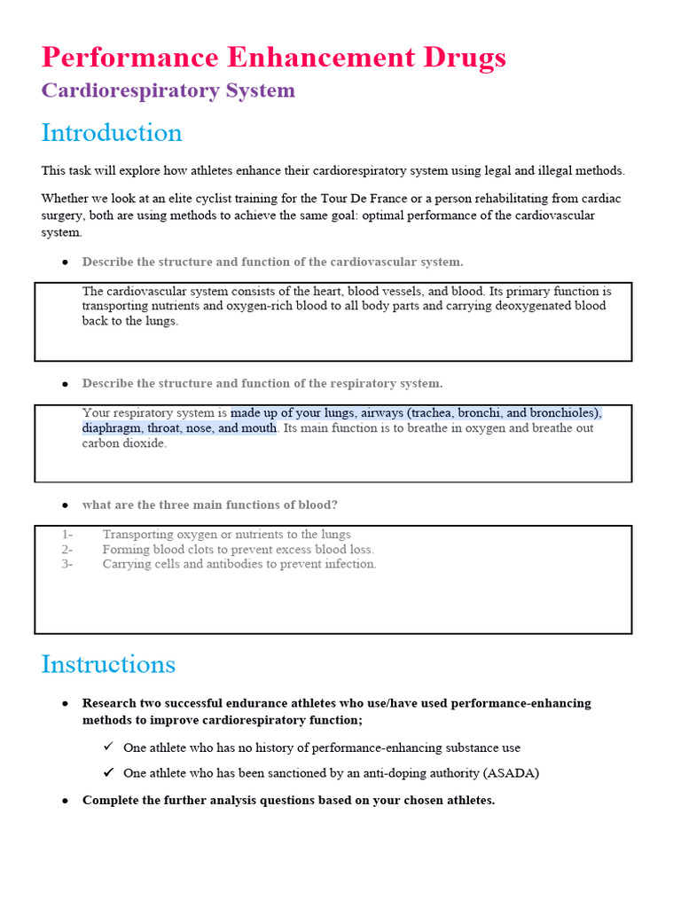 1 - 2 - Performance Enhancement Drugs Workshe (Repaired) | PDF ...