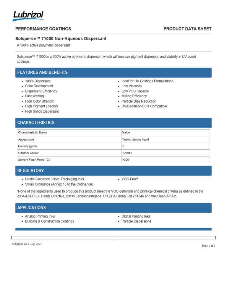 Pds Hd71000 Co en | PDF | Paint | Safety