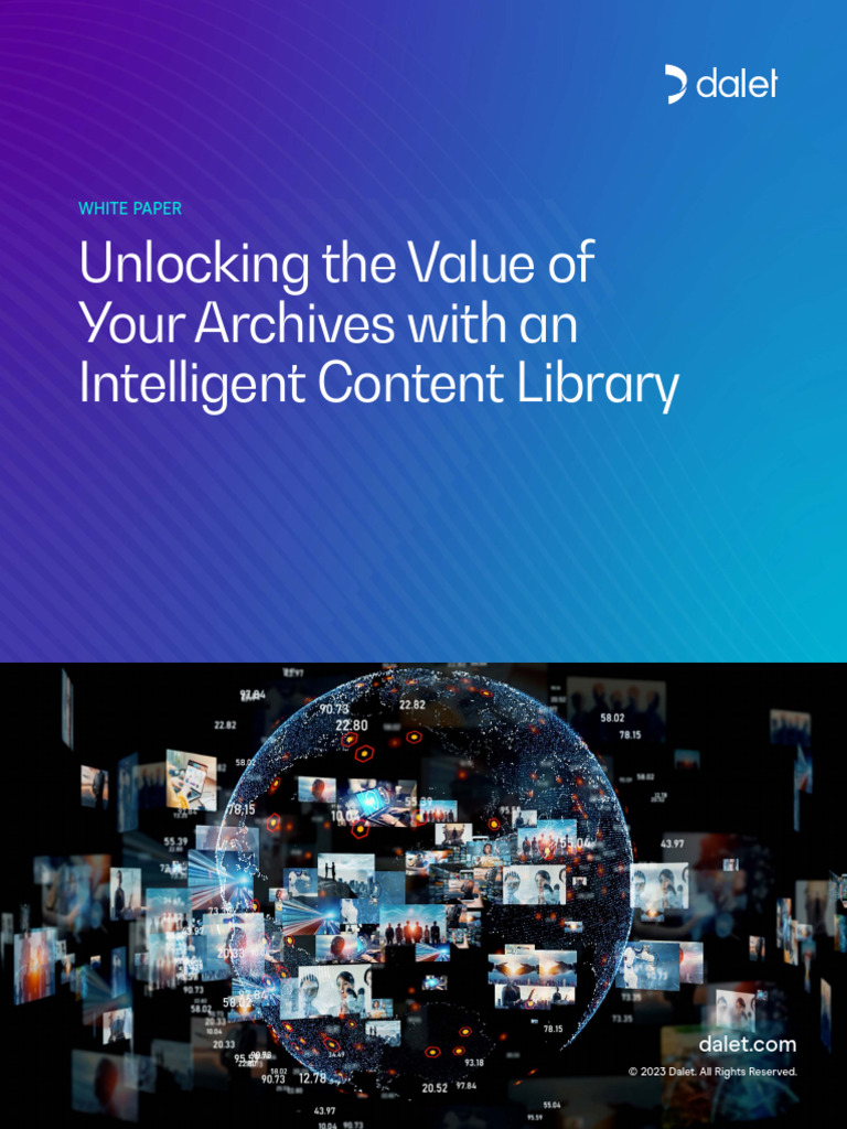 Dalet whitepaperICL4 25 23lr | PDF | Cloud Computing | Metadata