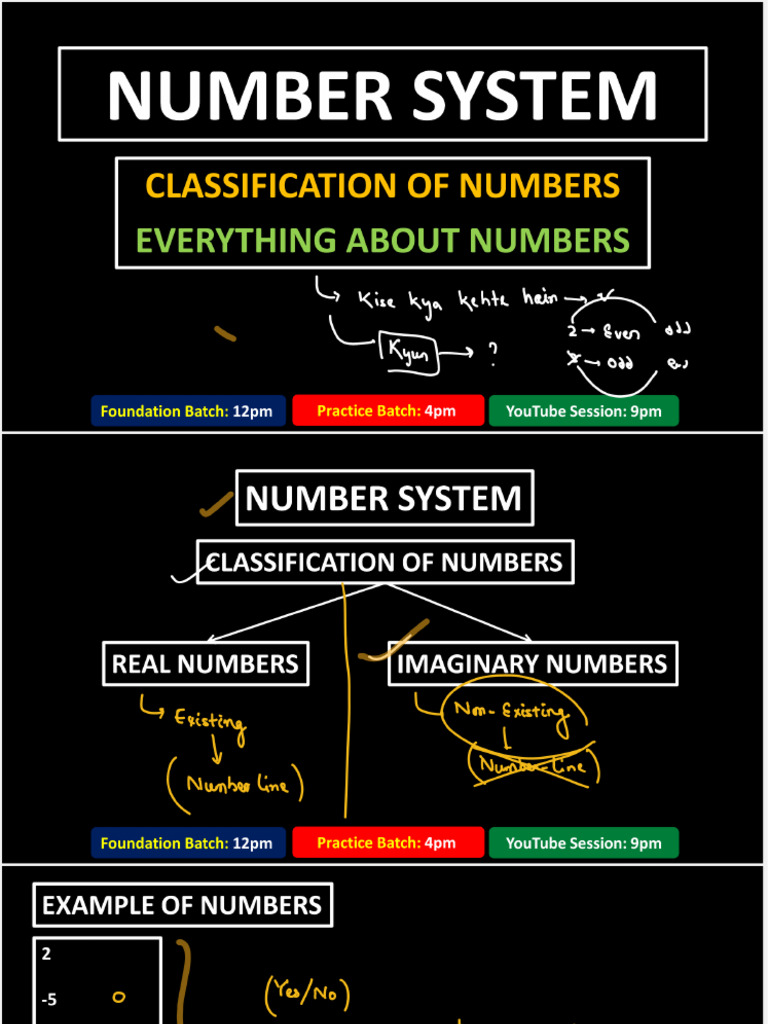 Number System 1 | PDF