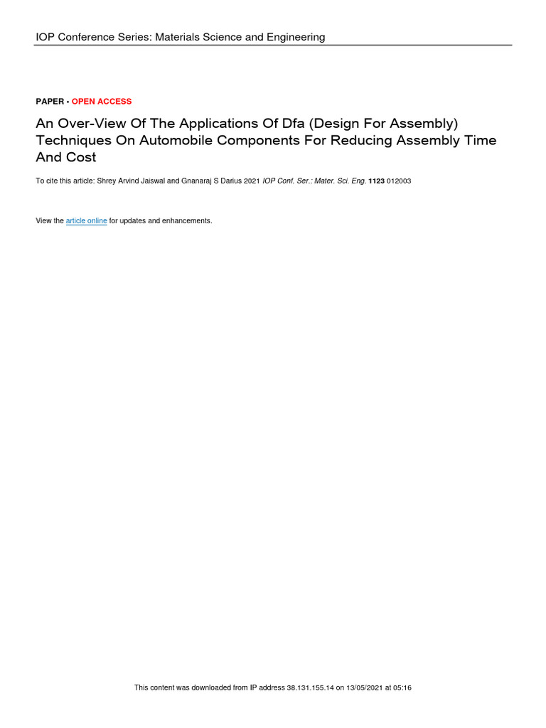 An Over View Of The Applications Of Dfa Design For Pdf Production