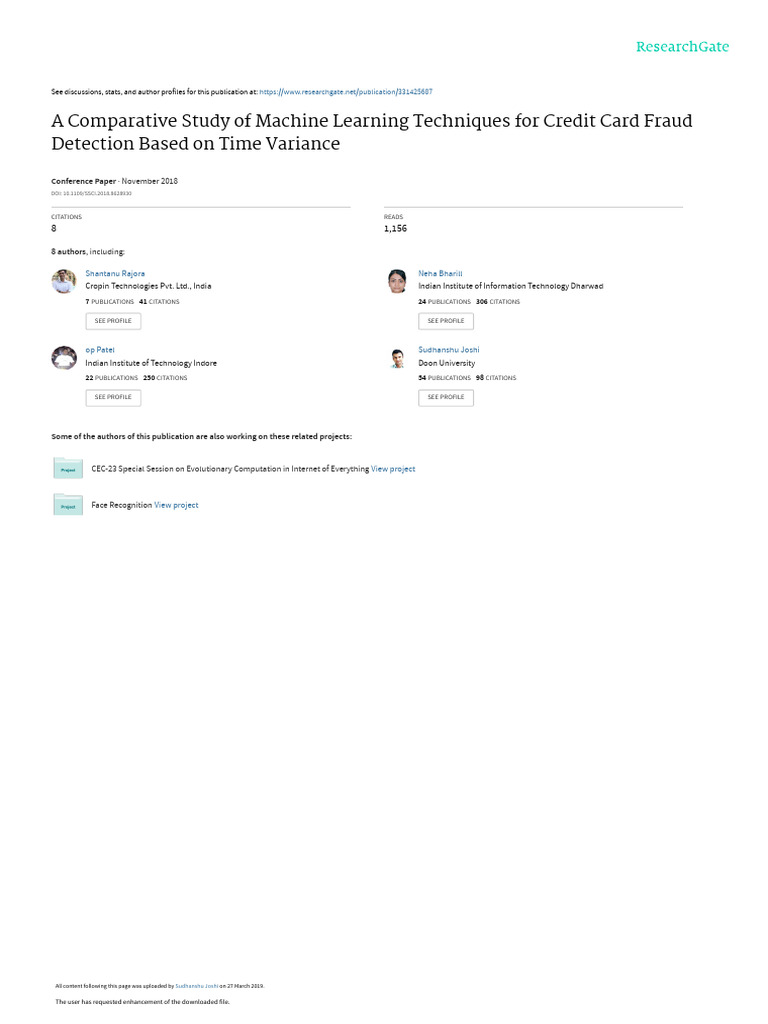 A_Comparative_Study_of_Machine_Learning_Techniques | PDF | Statistical Classification | Receiver ...