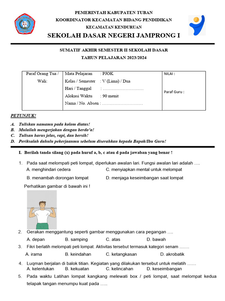 Soal Psat Kelas 5 - SMT 2 | PDF