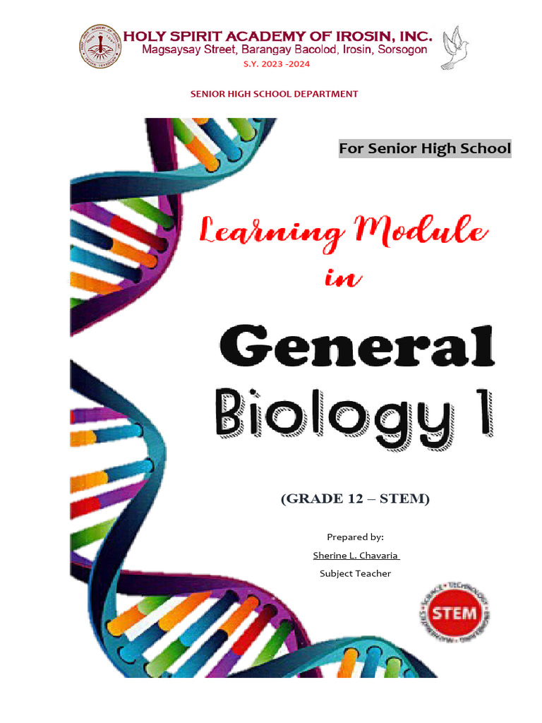 General Biology 1 Module Final | PDF | Meiosis | Mitosis General Biology 1 Module Final | PDF | Meiosis | Mitosis