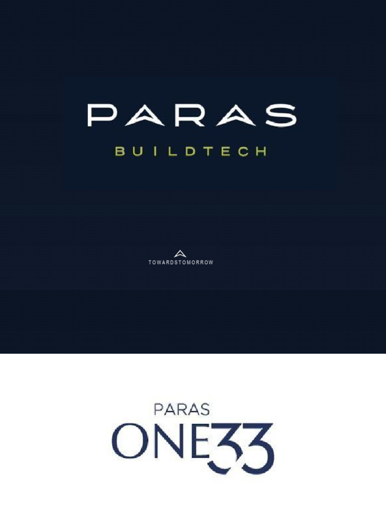 Paras One33: Prime Noida Development | PDF | Apartment | Economies