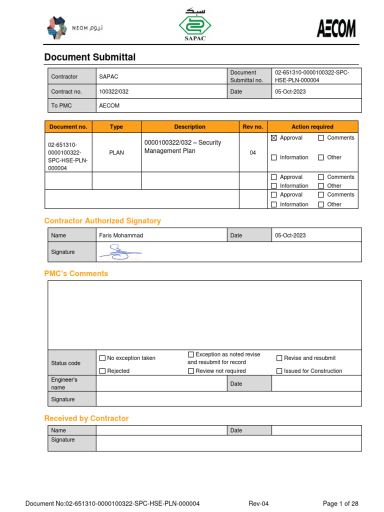 02 651310 0000100322 SPC Hse PLN 000004 - 04 | PDF | Identity Document | Security Guard
