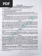 DBMS Previous Year Question Papers | PDF | Databases | Relational Database