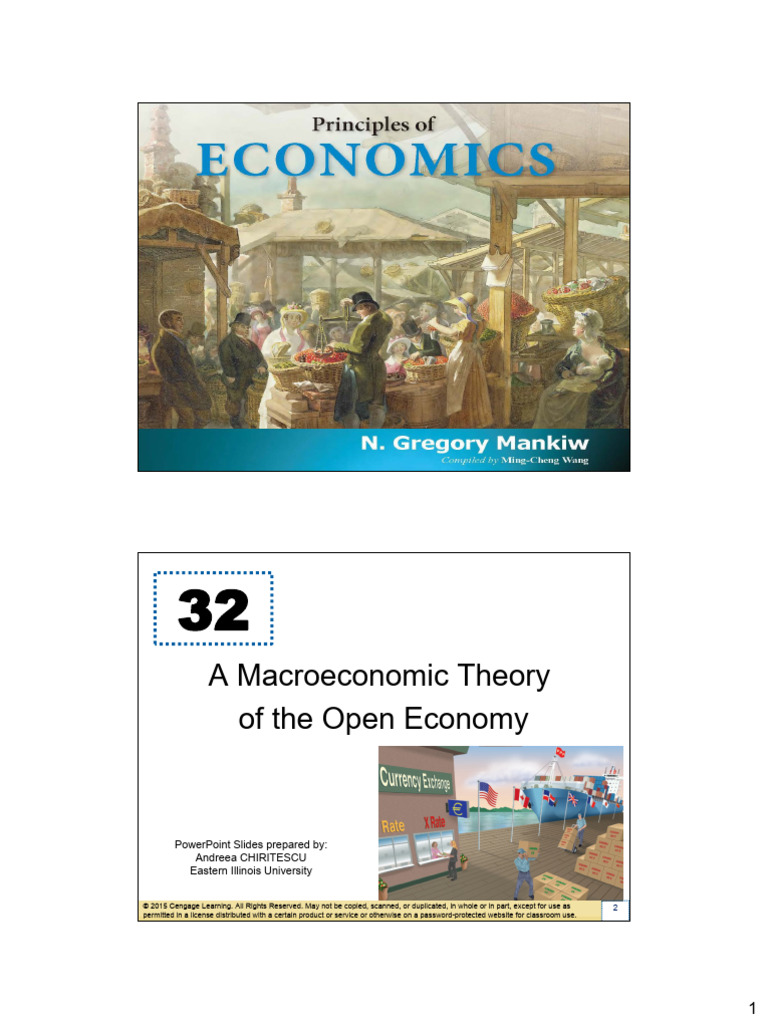 Part 4 - Chapter 32 A Macroeconomic Theory of the Open Economy ...