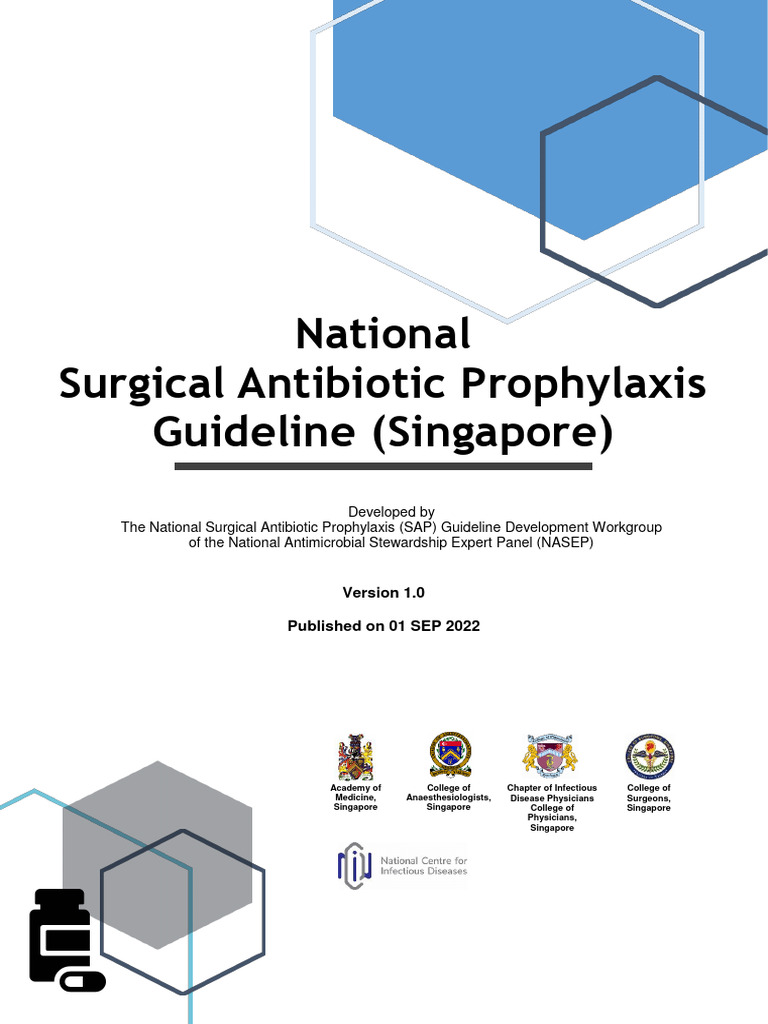 National Surgical Antibiotic Prophylaxis Guideline (Singapore ...