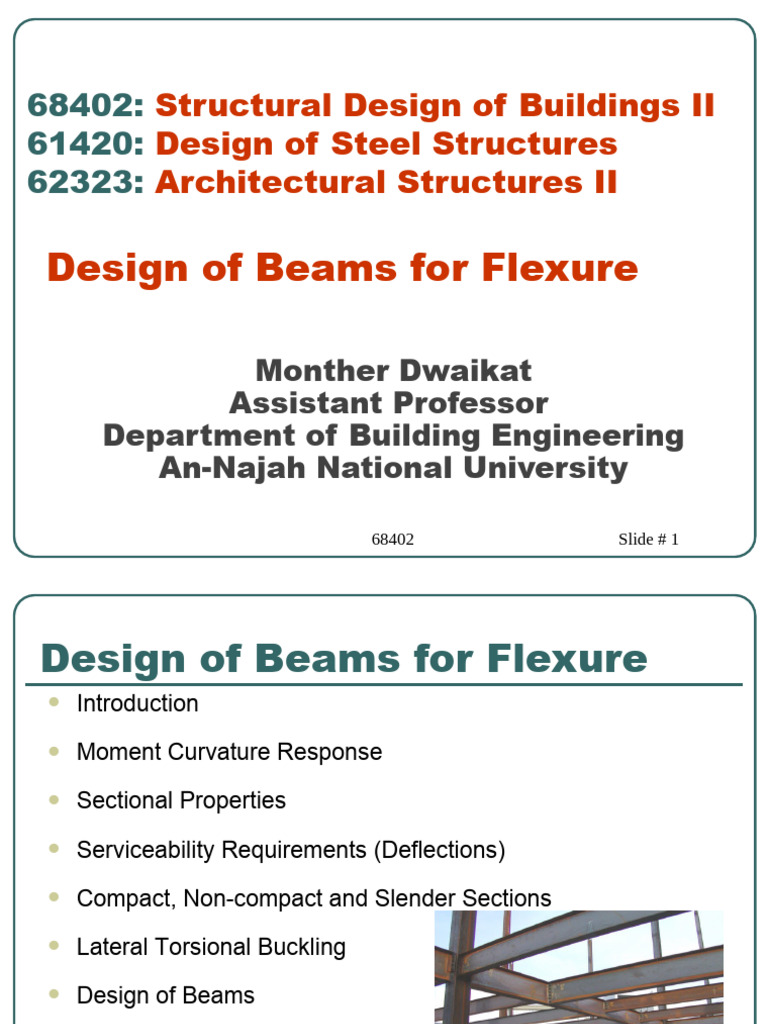 Diseño estructural de vigas a flexion | Download Free PDF | Yield (Engineering) | Beam (Structure)