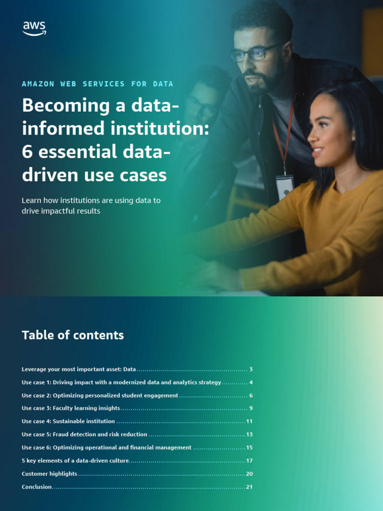 Becoming A Data Informed Institution | PDF | Fraud | Analytics