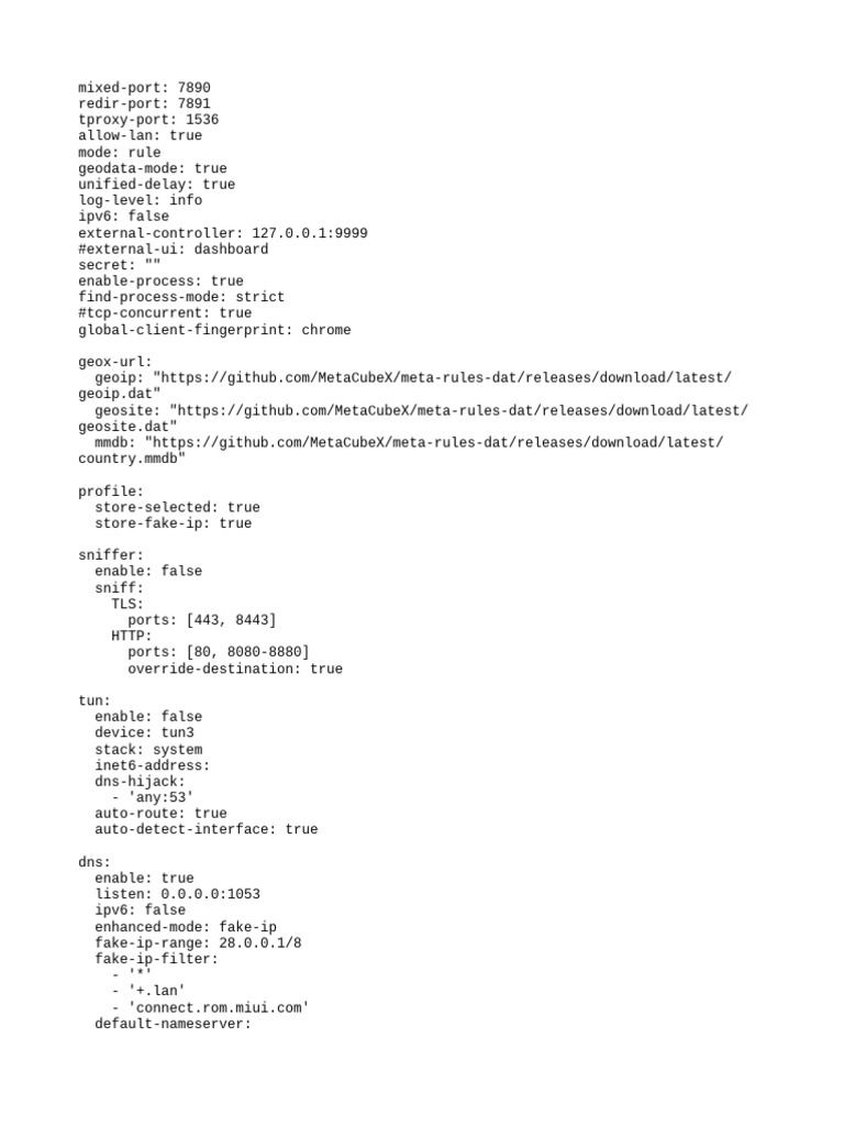 Config Yaml | PDF
