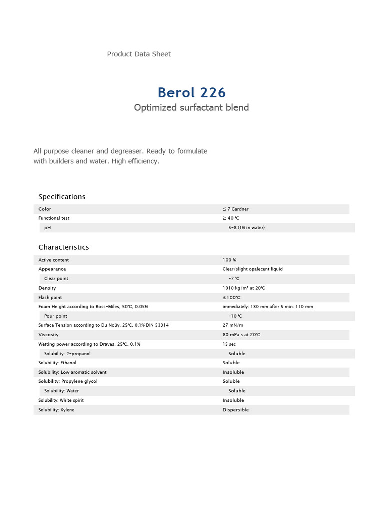 Pds Berol 226 | PDF
