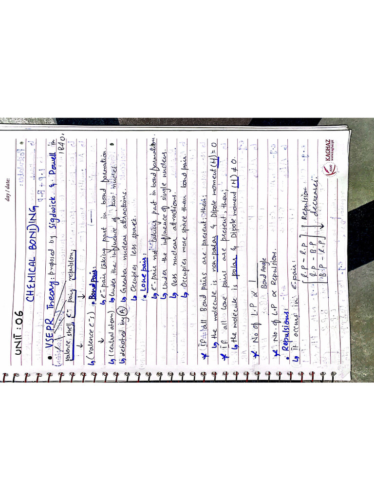 Unit 6"chemical Bonding" | PDF