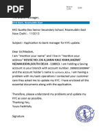 IDBI KYC Customer Information Update Form | PDF