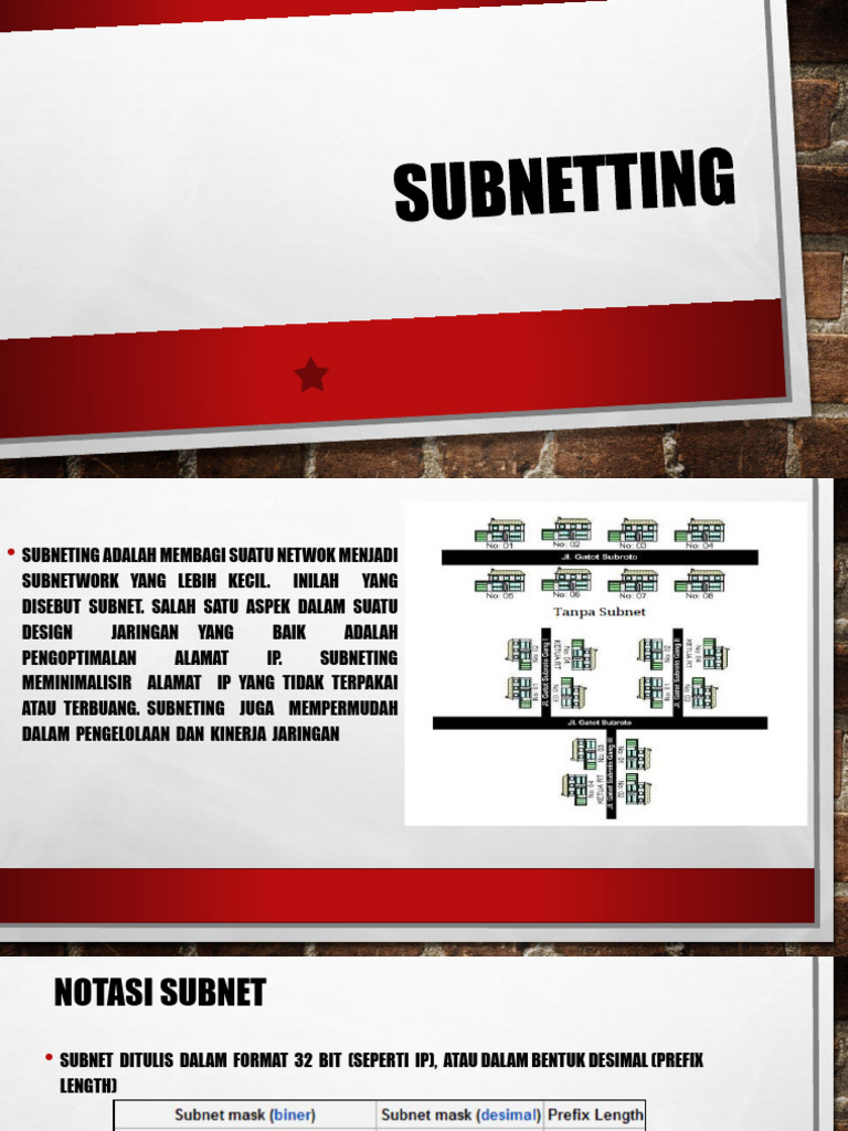 Bab 6 Subnetting | PDF