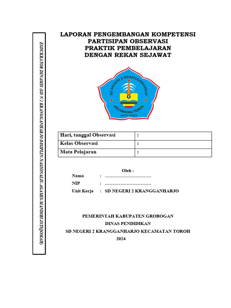 Contoh Laporan Observasi | PDF