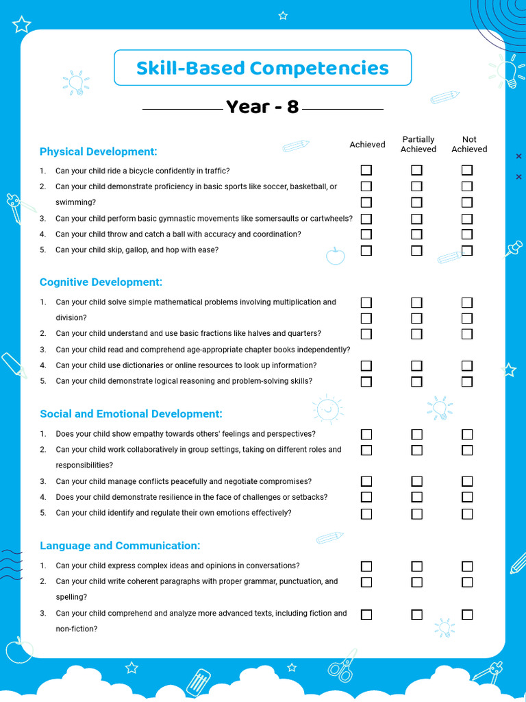 Growth Tracker - PDF YEAR 8 | PDF | Psychology | Cognition