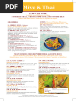 Mango Tree BGC Menu | PDF | Thai Cuisine | Tofu