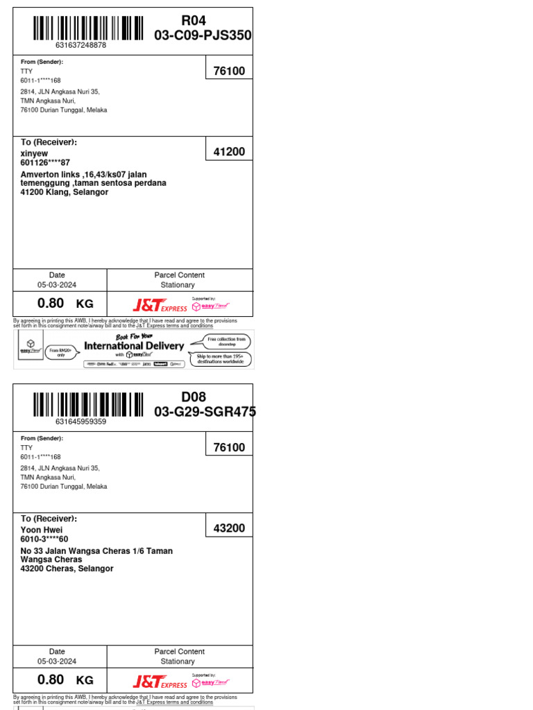 Merged Awb | PDF | Business Documents