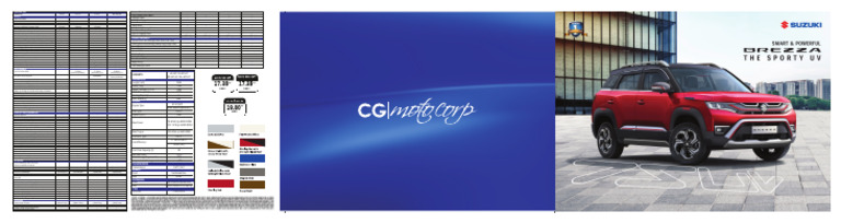 Brezza Brochure | PDF | Automotive Industry | Car Body Styles