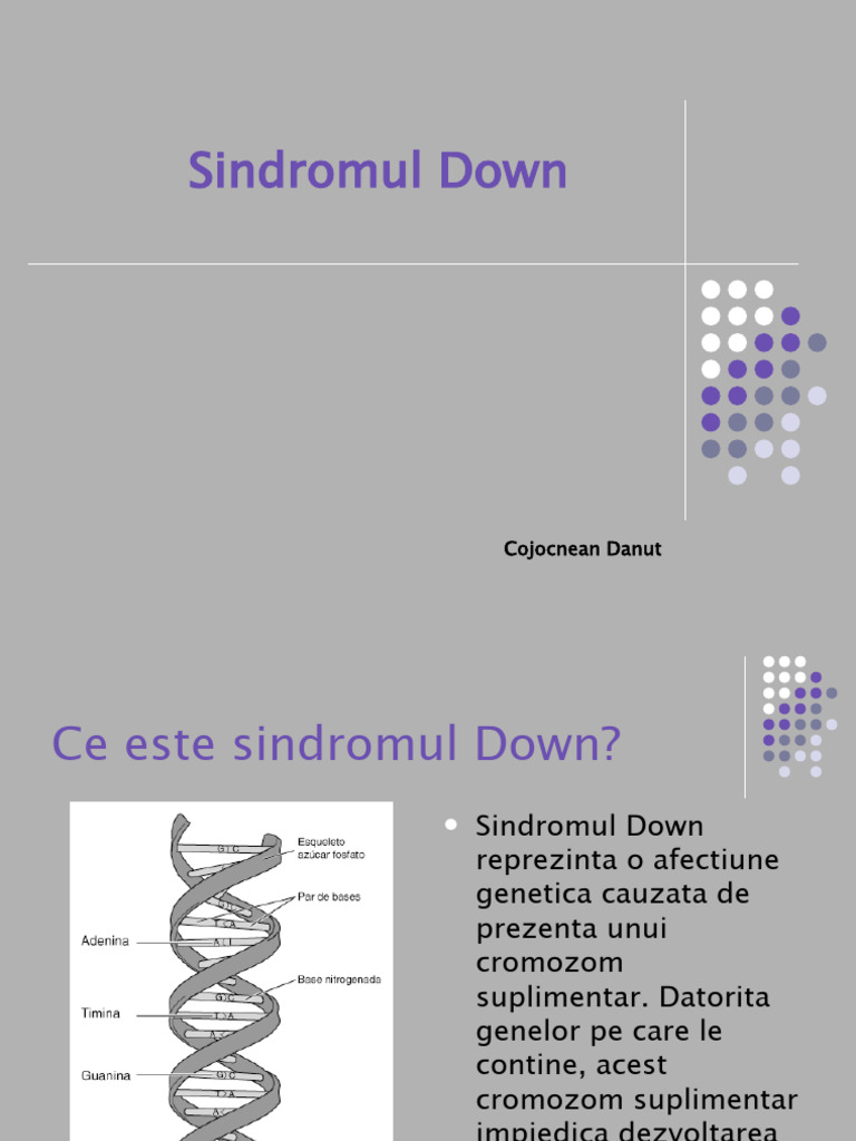 Sindromul Down | PDF