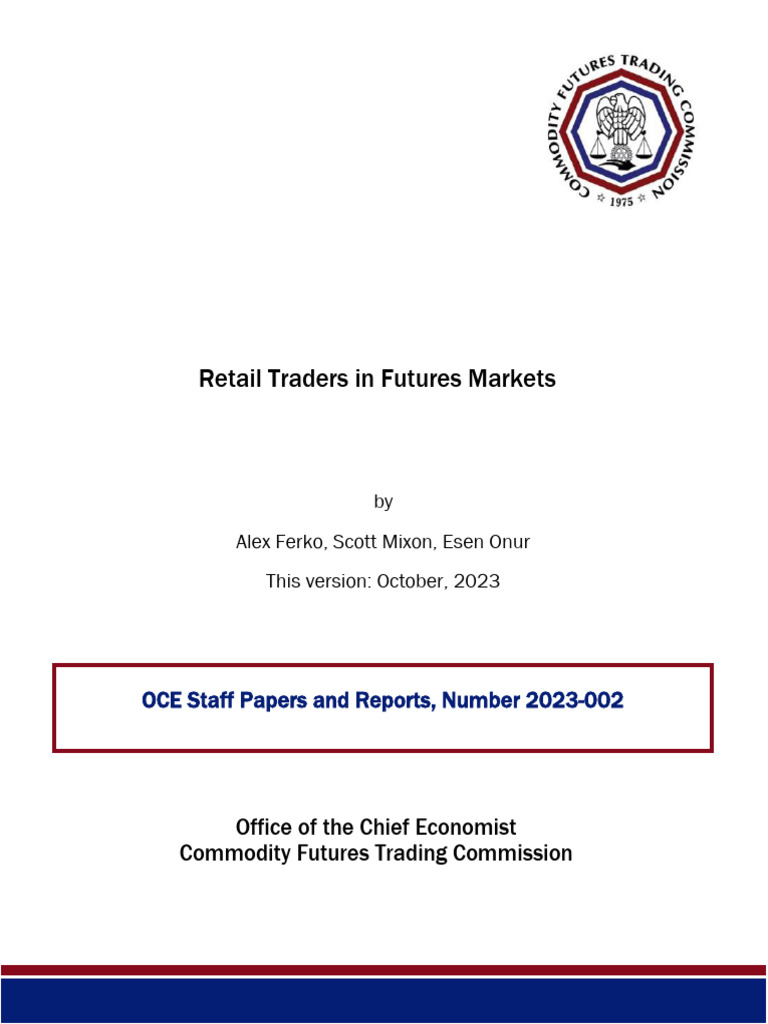 Retail Futures Trading Insights | PDF | Futures Contract | Futures Exchange