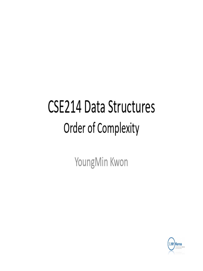 Lecture03 Order of Complexity | PDF | Time Complexity | Mathematical ...