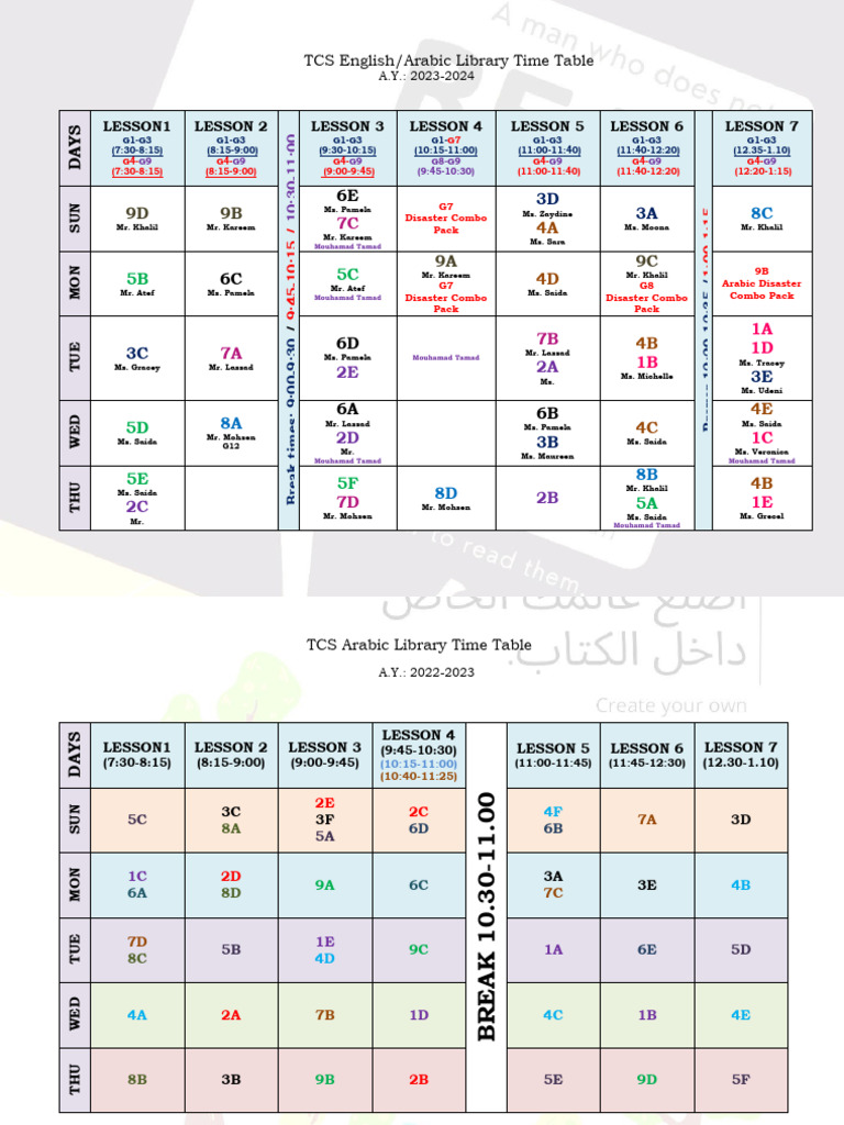 1st Quarter Time Table | PDF | Economy Related Organizations