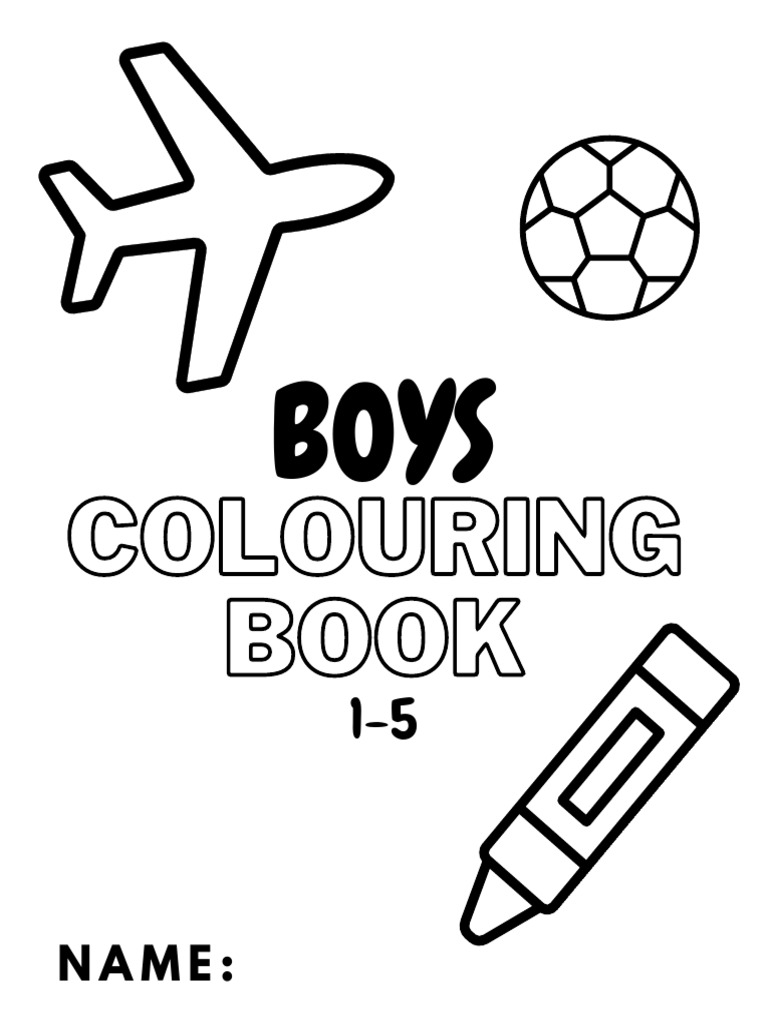 Boys Colouring | PDF