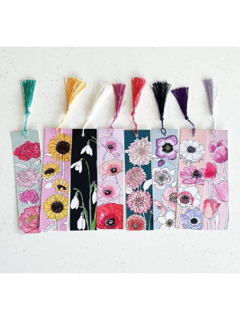 class 12 book mark design | PDF