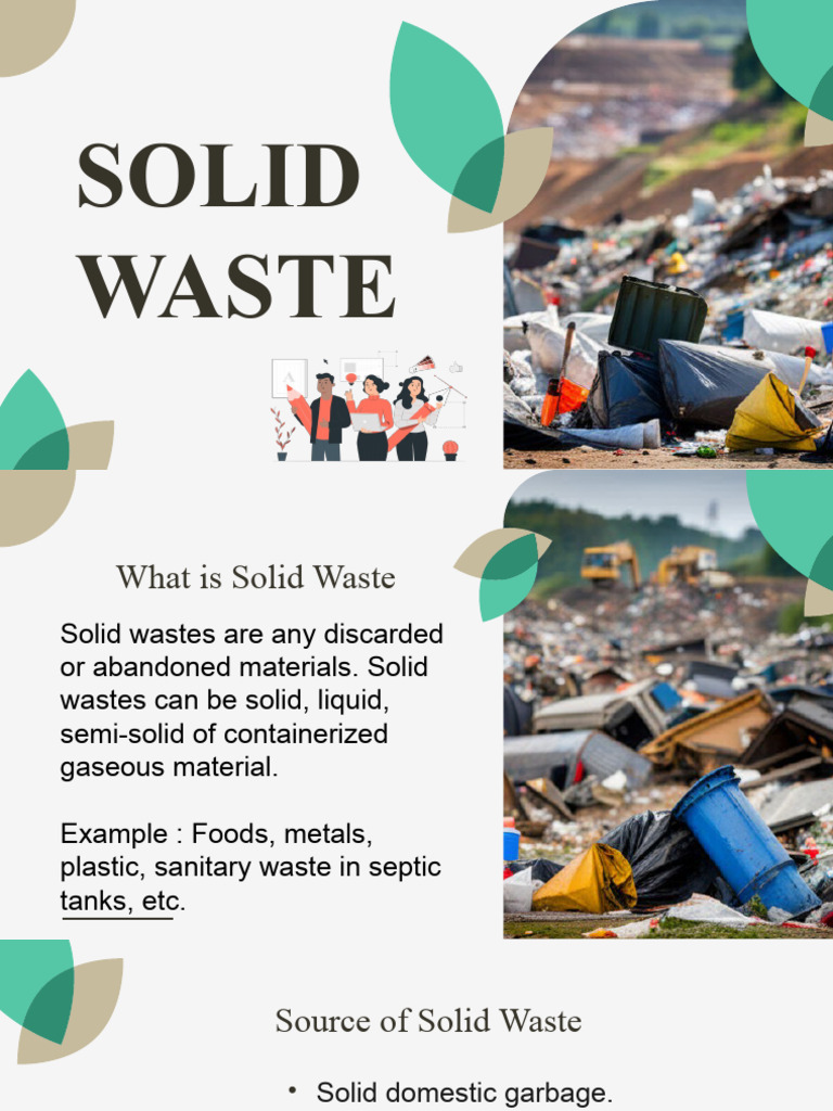 Solid Waste | PDF | Municipal Solid Waste | Waste Management