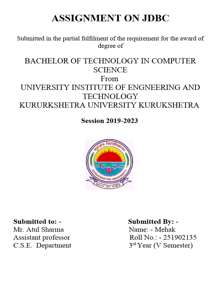 Mehak EIT Assignment | PDF | Databases | Computing Mehak EIT Assignment | PDF | Databases | Computing