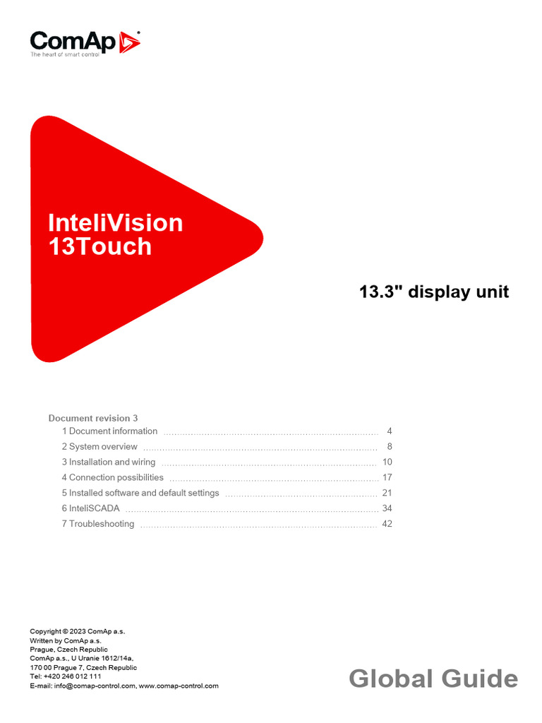 Intelivision 13touch Global Guide | PDF | Ip Address | Computer Network