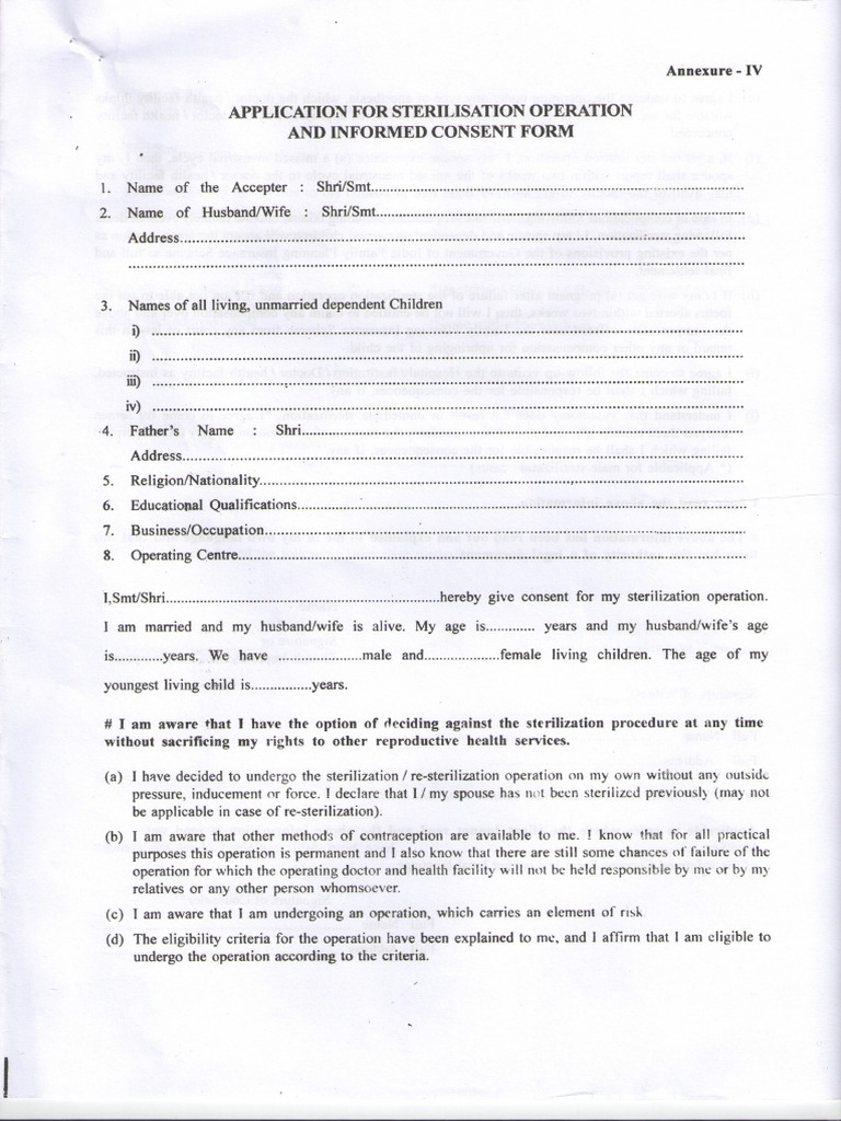 Consent Form | PDF
