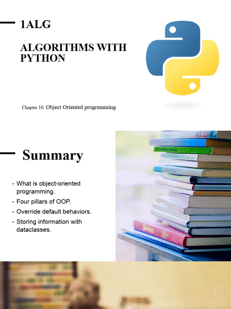 Day 51 Ch10 Object Oriented Programming Pdf Object Oriented Programming Class