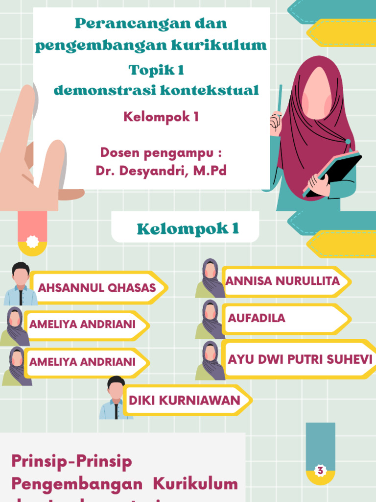 Demonstrasi Kontekstual - Kelompok 1 Topik 1 | PDF