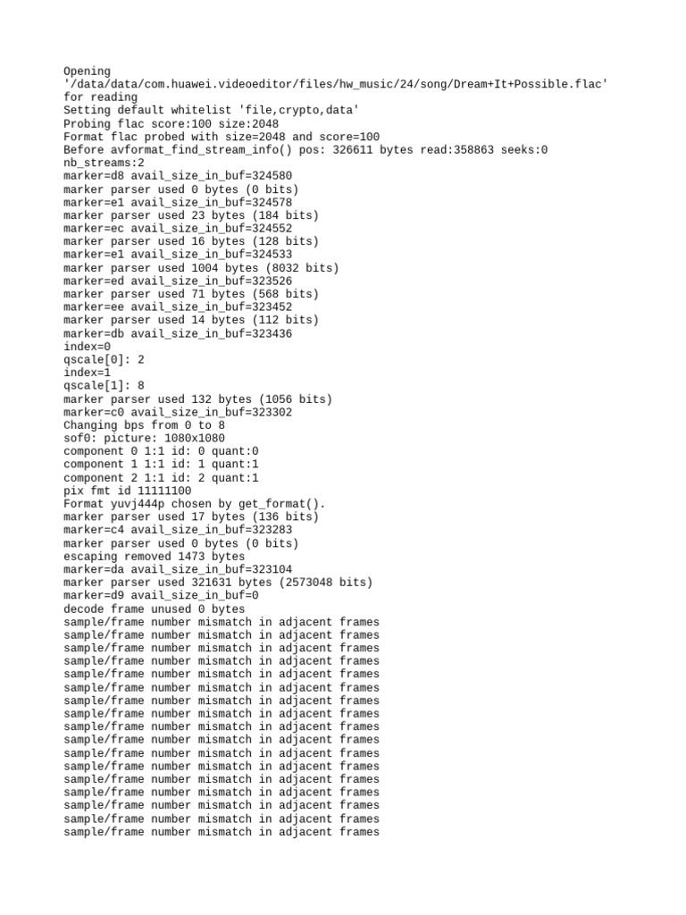 av_log | PDF | Computer Data | Computing
