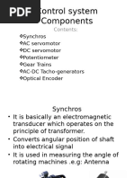 Understanding Synchro Systems and Types | PDF | Electronics ...