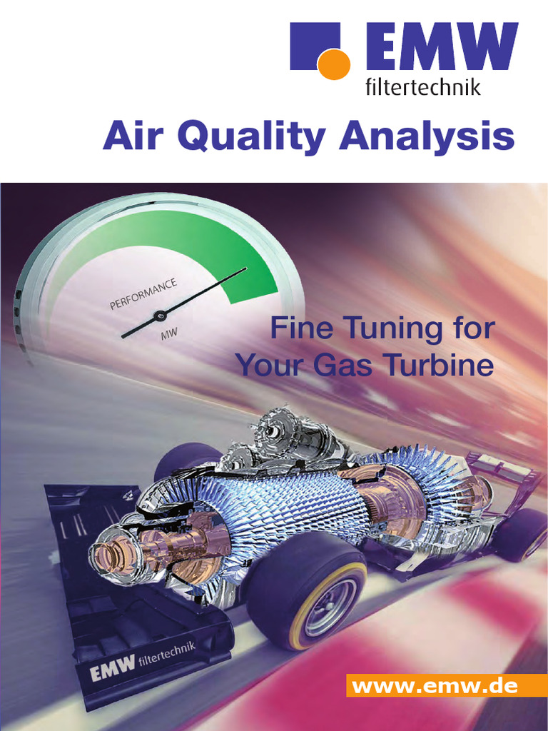 EMW® Air Quality Analysis | PDF | Filtration | Gas Turbine